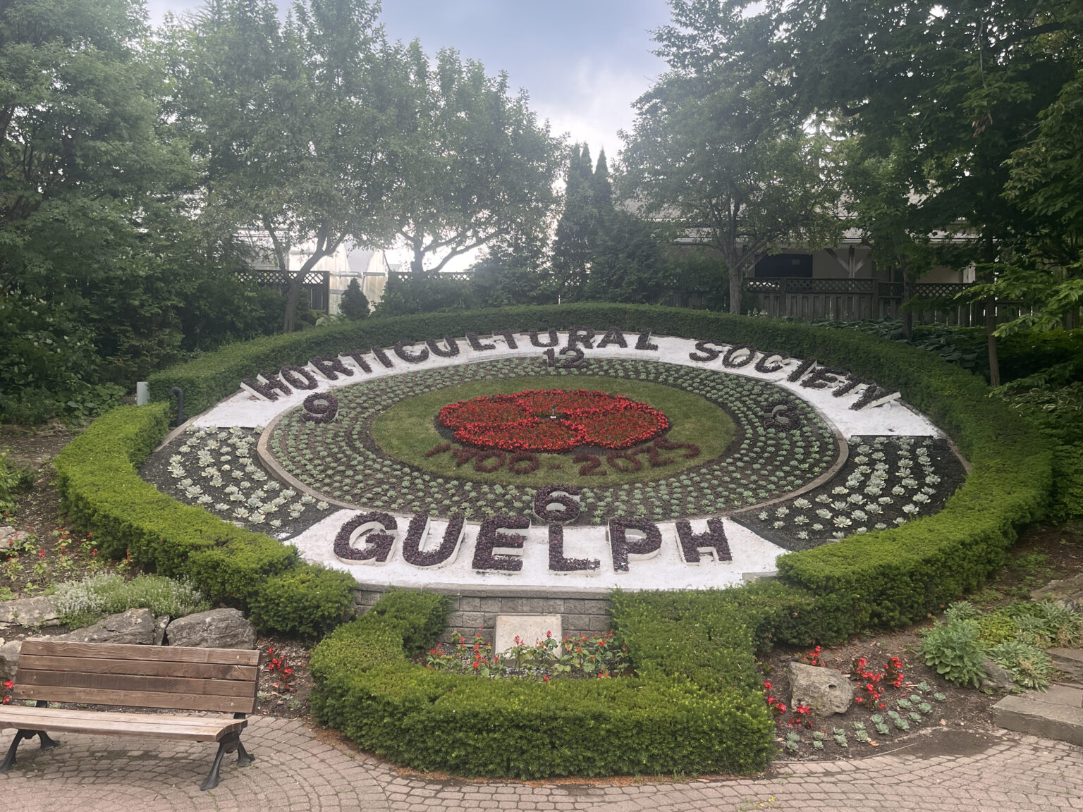 Riverside Park floral clock celebrates 125 years of the Guelph ...