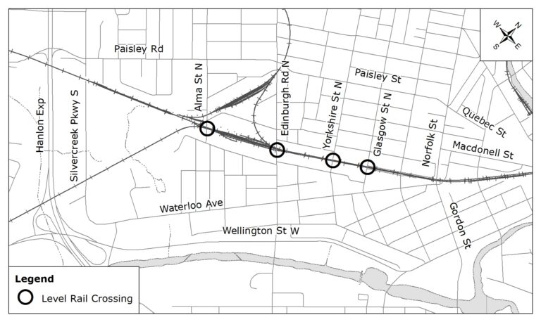 Rail Crossing Study - City of Guelph