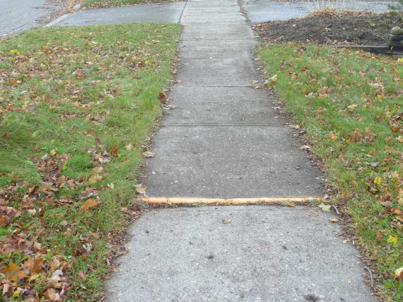 Sidewalks and curb damage - City of Guelph