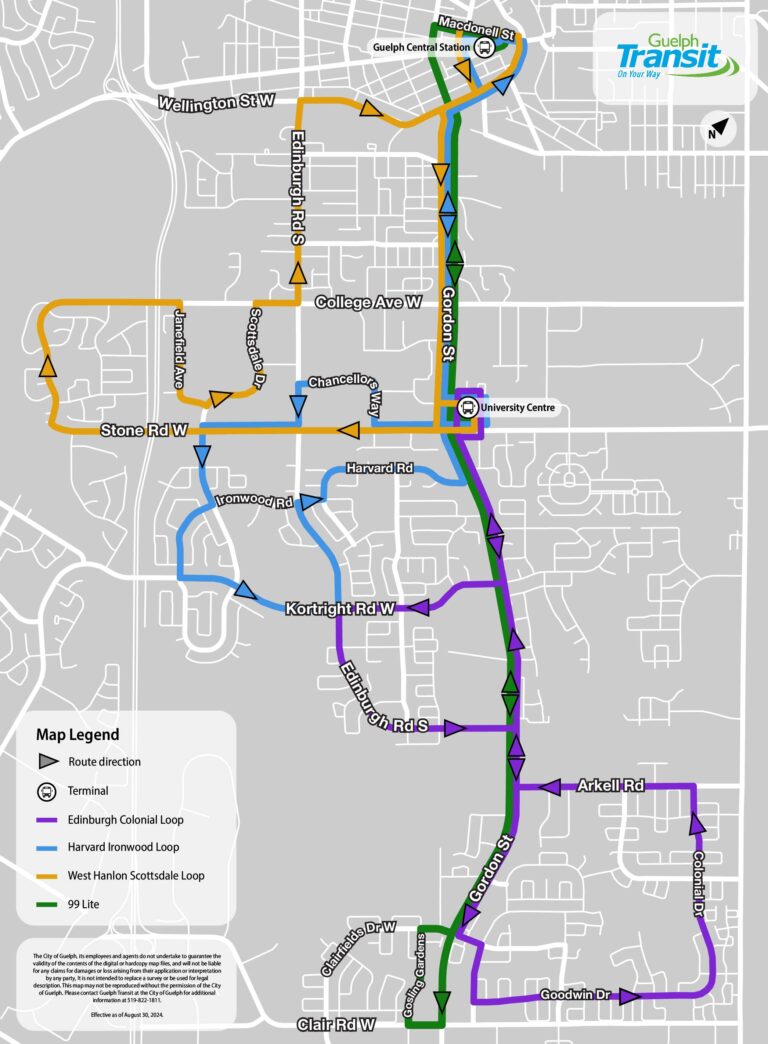 Guelph Transit Late Night service - City of Guelph
